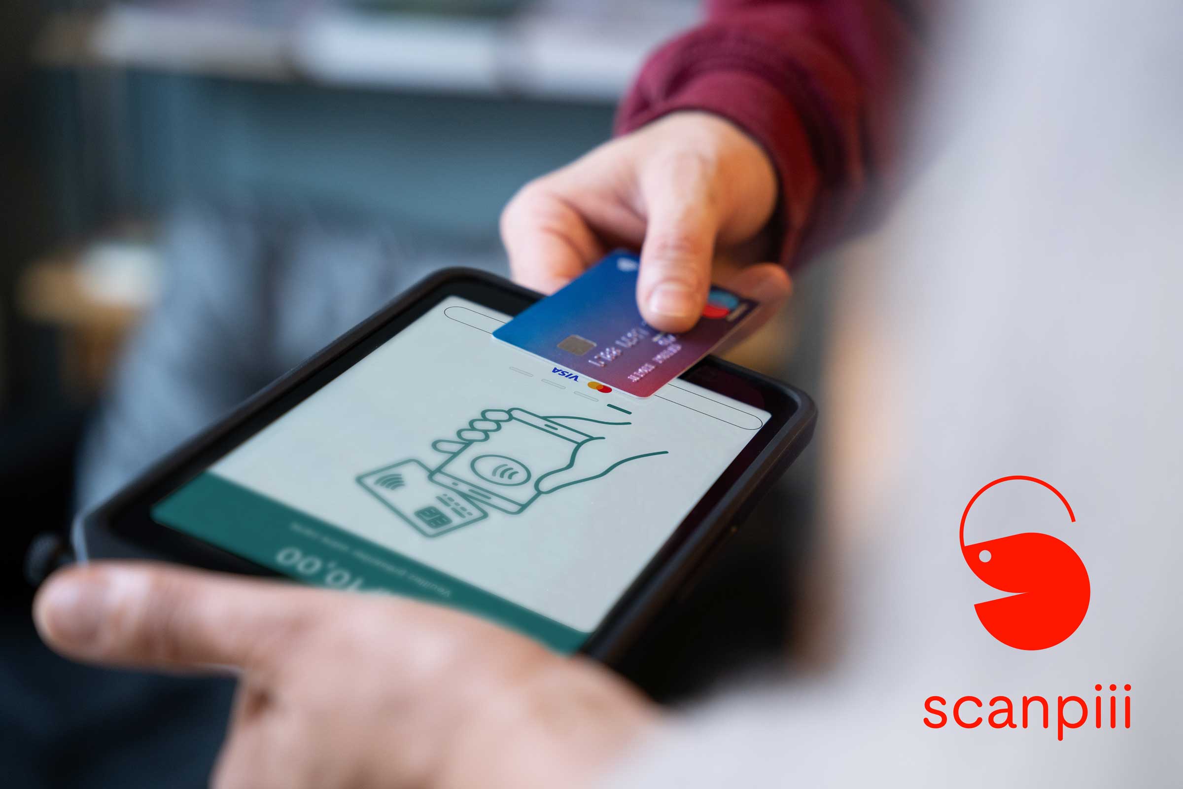 Scanpiii - Tap on Mobile - Vous pouvez accepter le paiement sans contact